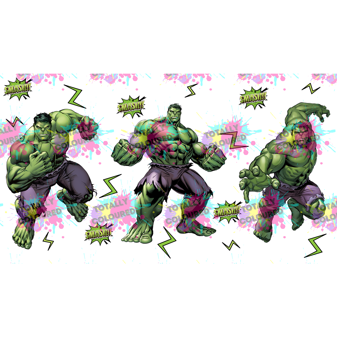 Hulk 2 UV DTF wrap | Totally Coloured
