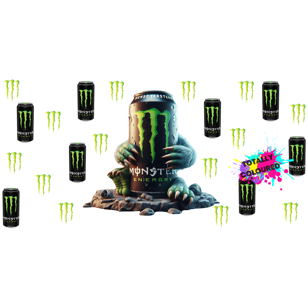 Monster UV DTF wrap | Totally Coloured