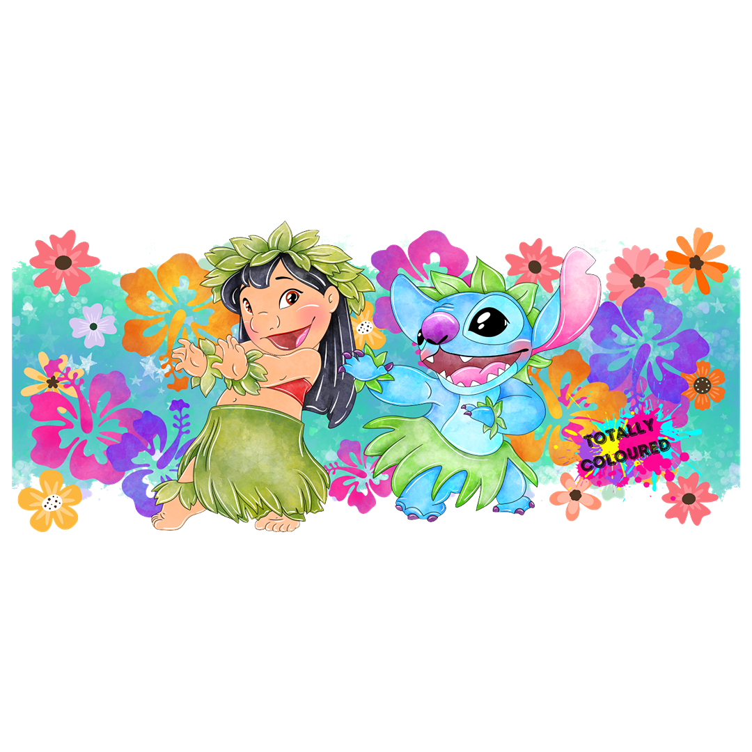 Stitch 02 UV DTF wrap | Totally Coloured