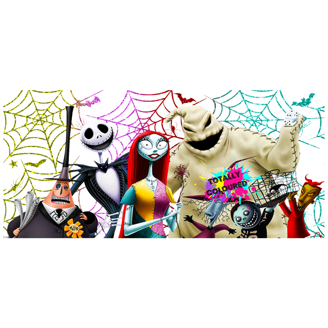 Nightmare before Christmas UV DTF wrap | Totally Coloured