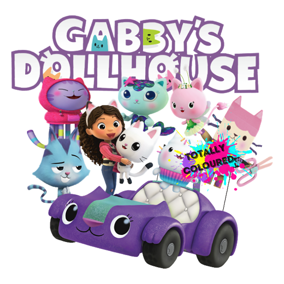 Gabby's Dollhouse Decal | Totally Coloured