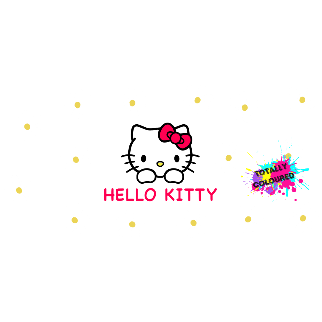 Hello Kitty Daisy's UV DTF wrap | Totally Coloured
