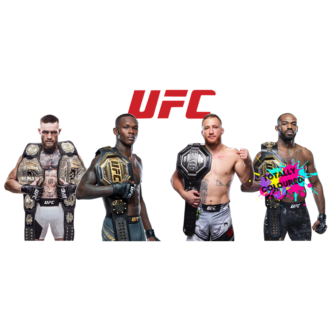 UFC UV DTF wrap | Totally Coloured