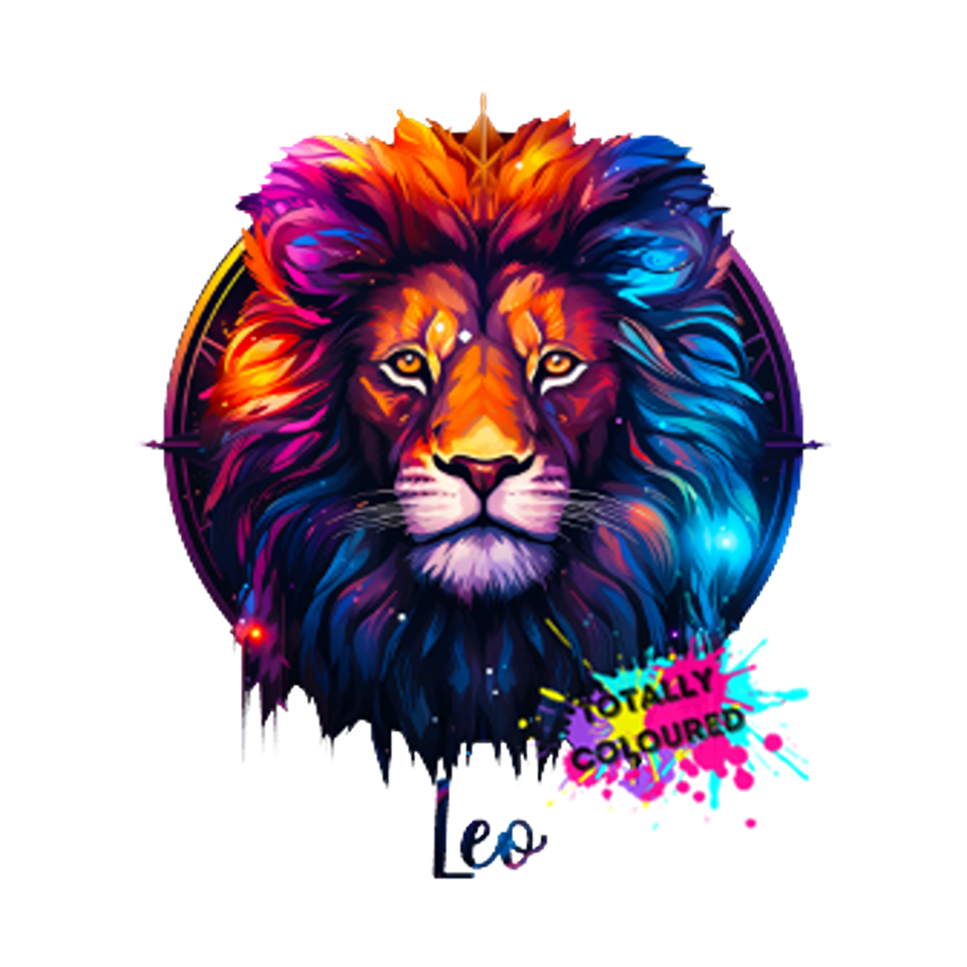 Leo Key ring decal | Totally Coloured