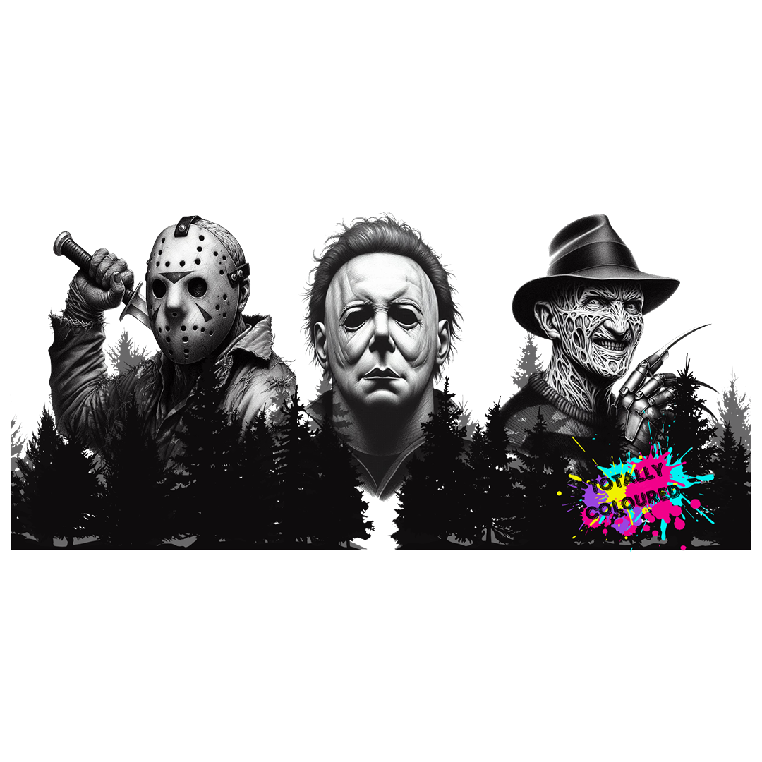 Horror Movie UV DTF wrap | Totally Coloured