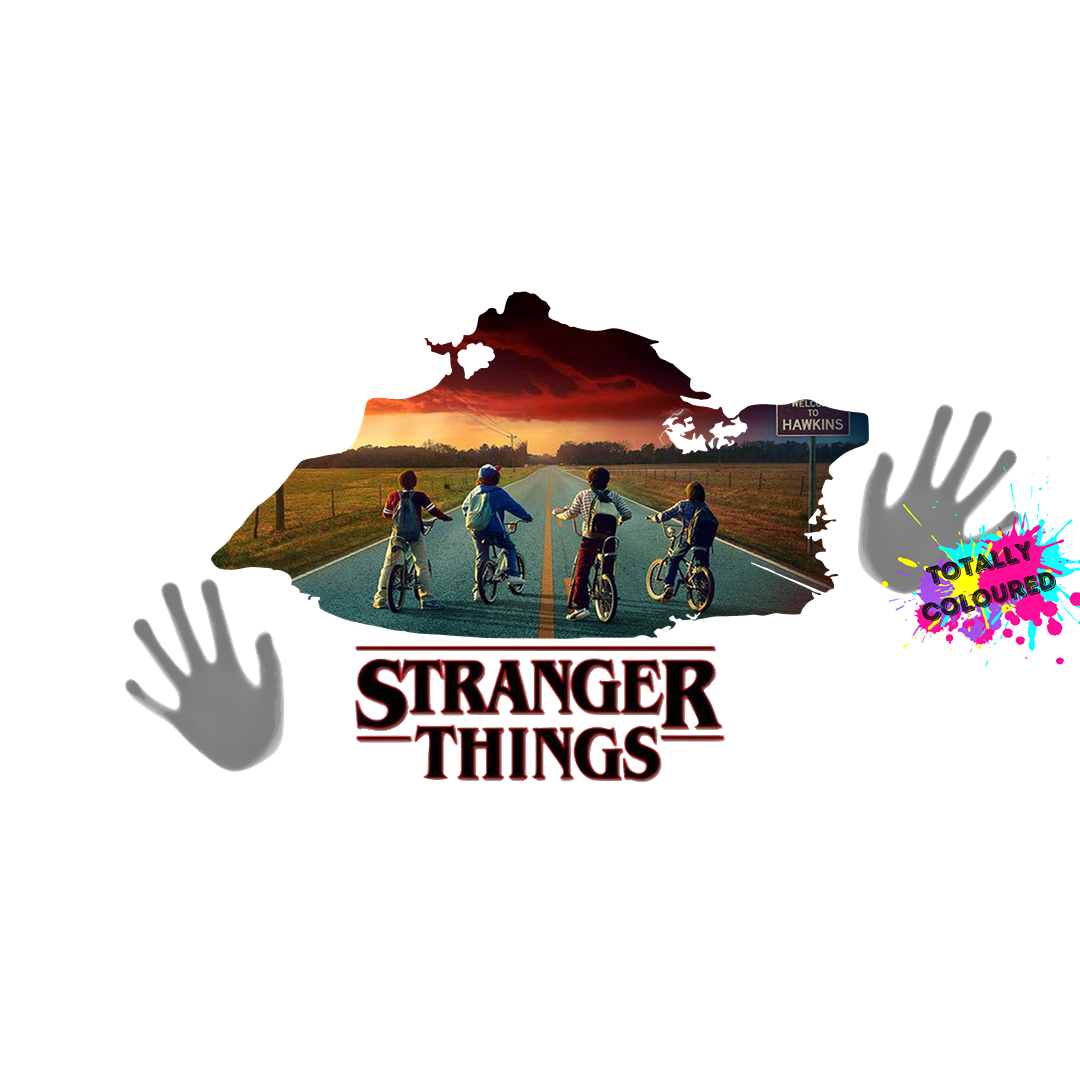 Stranger things UV DTF wrap | Totally Coloured