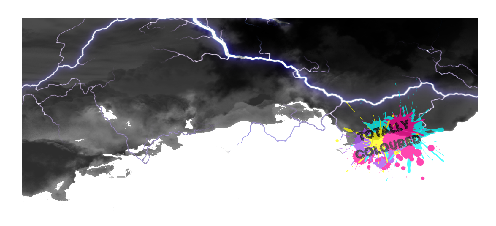 Lightning 1 wrap | Totally Coloured