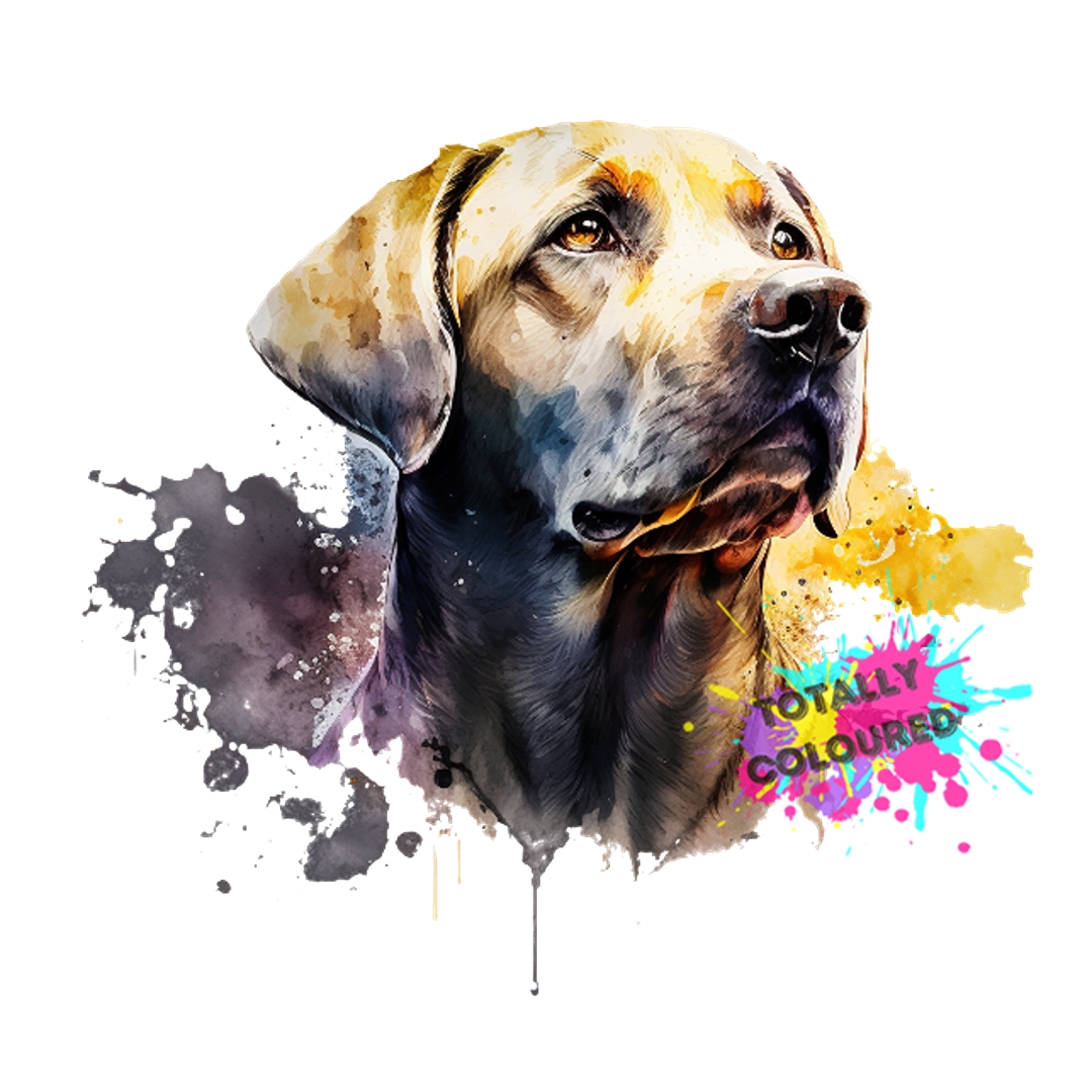 Labrador Stickers | Totally Coloured